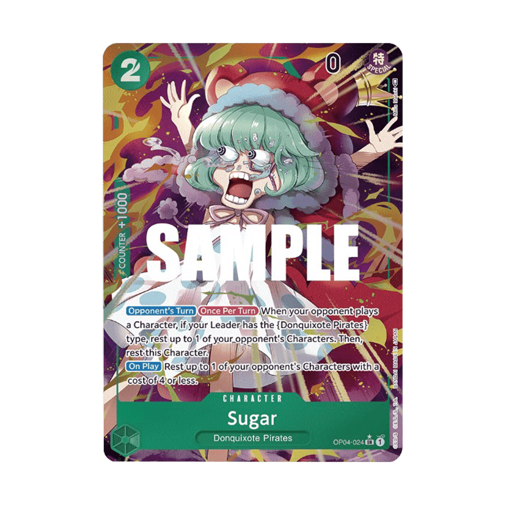 One Piece CG - Sugar SR AA OP04-024 [EN] – AdventureCardz