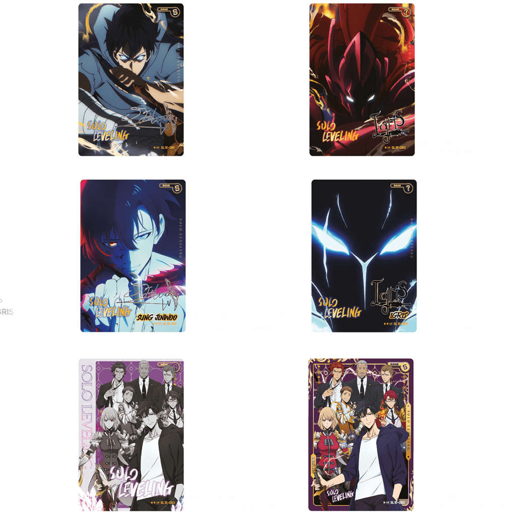 Solo Leveling Collectible Cards SL1E Booster Display [KOR] – AdventureCardz