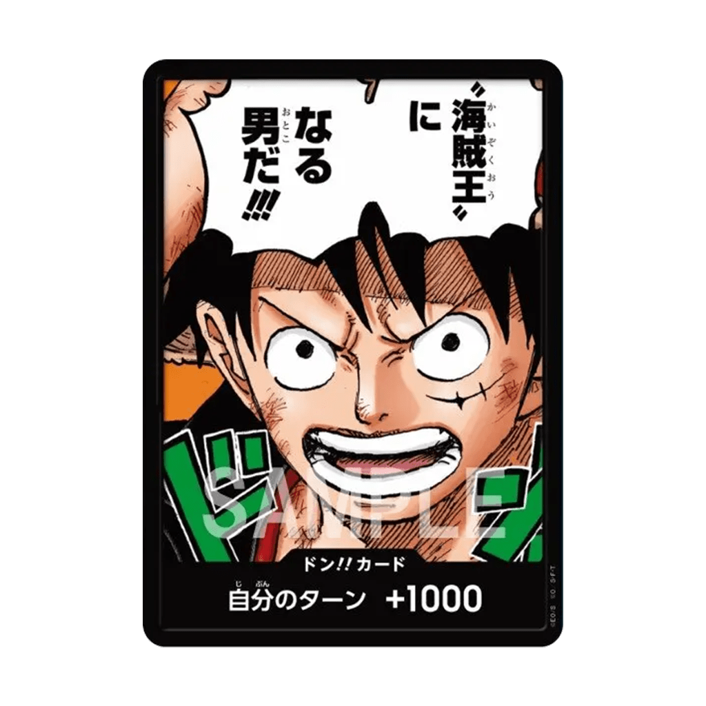 One Piece Card Game - 5x Special Luffy Don Promo [JP] – AdventureCardz